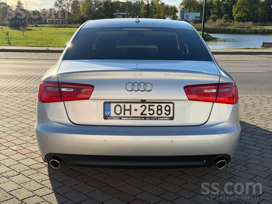 Pelēks Audi A6 2013 Ventspils, ar dzinēja tilpumu 3.00 L un nobraukumu 193 tūkst. km par 10990 €, foto 12 vietnē AUTOMOTO.COM.LV