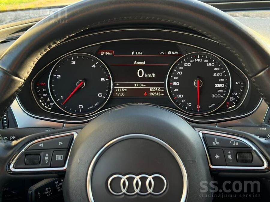 Pelēks Audi A6 2013 Ventspils, ar dzinēja tilpumu 3.00 L un nobraukumu 193 tūkst. km par 10990 €, foto 18 vietnē AUTOMOTO.COM.LV