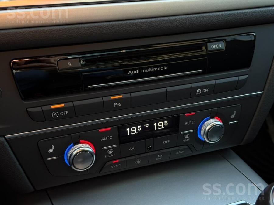 Pelēks Audi A6 2013 Ventspils, ar dzinēja tilpumu 3.00 L un nobraukumu 193 tūkst. km par 10990 €, foto 30 vietnē AUTOMOTO.COM.LV