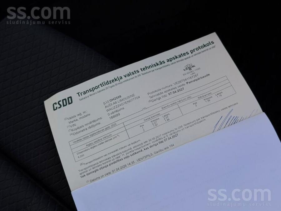 Pelēks Audi A6 2013 Ventspils, ar dzinēja tilpumu 3.00 L un nobraukumu 193 tūkst. km par 10990 €, foto 34 vietnē AUTOMOTO.COM.LV