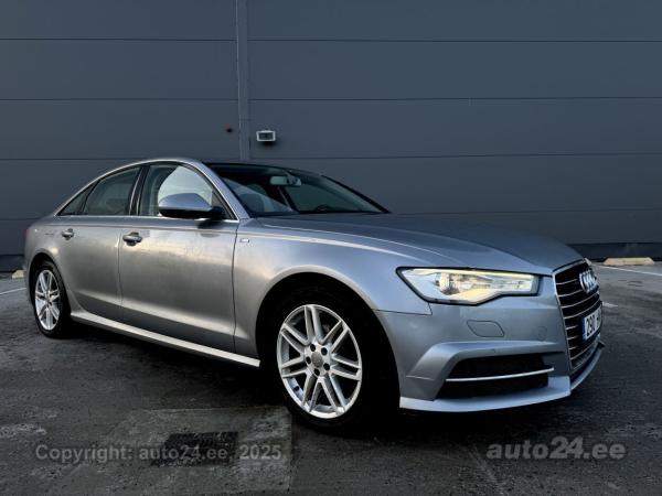 Grey Audi A6 2014 in Tallinn, with an engine capacity of 1.80 L and mileage of 57 thousand km for 17500 €, photo 1 on AUTOMOTO.COM.LV