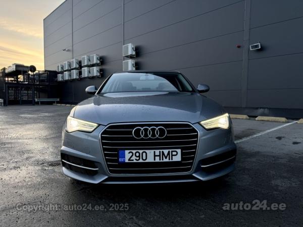 Grey Audi A6 2014 in Tallinn, with an engine capacity of 1.80 L and mileage of 57 thousand km for 17500 €, photo 2 on AUTOMOTO.COM.LV