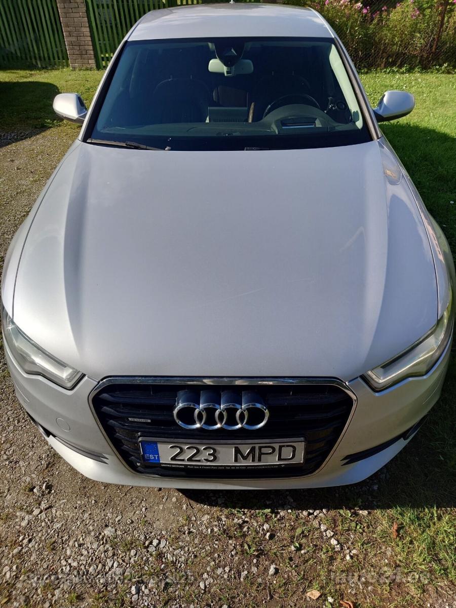 Grey Audi A6 2014 in Tallinn, with an engine capacity of 3.00 L and mileage of 289 thousand km for 12500 €, photo 3 on AUTOMOTO.COM.LV