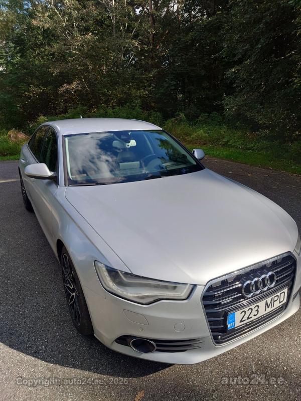 Grey Audi A6 2014 in Tallinn, with an engine capacity of 3.00 L and mileage of 289 thousand km for 12500 €, photo 9 on AUTOMOTO.COM.LV