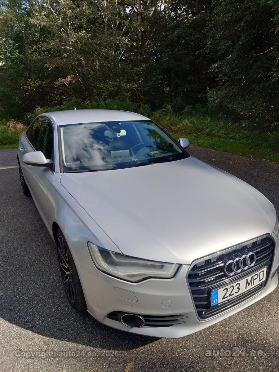 Grey Audi A6 2014 in Tallinn, with an engine capacity of 3.00 L and mileage of 289 thousand km for 12500 €, photo 9 on AUTOMOTO.COM.LV