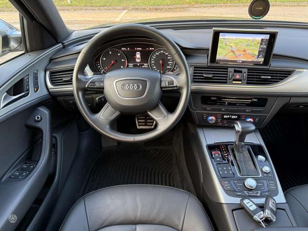Pelēks Audi A6 2014 Kauņa, ar dzinēja tilpumu 2.97 L un nobraukumu 247 tūkst. km par 13490 €, foto 11 vietnē AUTOMOTO.COM.LV