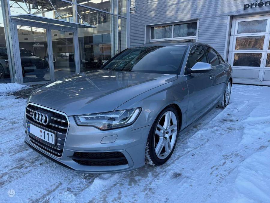 Grey Audi A6 2014 in Klaipeda, with an engine capacity of 3.00 L and mileage of 138 thousand km for 9200 €, photo 1 on AUTOMOTO.COM.LV