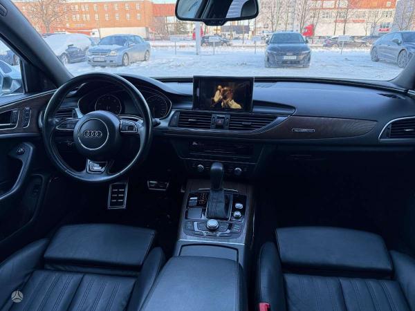 Grey Audi A6 2014 in Klaipeda, with an engine capacity of 3.00 L and mileage of 138 thousand km for 9200 €, photo 7 on AUTOMOTO.COM.LV
