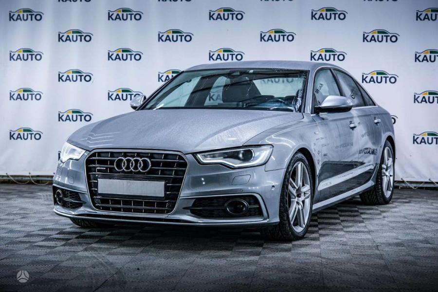 Grey Audi A6 2014 in Kaunas, with an engine capacity of 3.00 L and mileage of 0 thousand km for 13990 €, photo 1 on AUTOMOTO.COM.LV