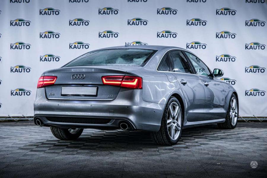 Grey Audi A6 2014 in Kaunas, with an engine capacity of 3.00 L and mileage of 0 thousand km for 13990 €, photo 3 on AUTOMOTO.COM.LV