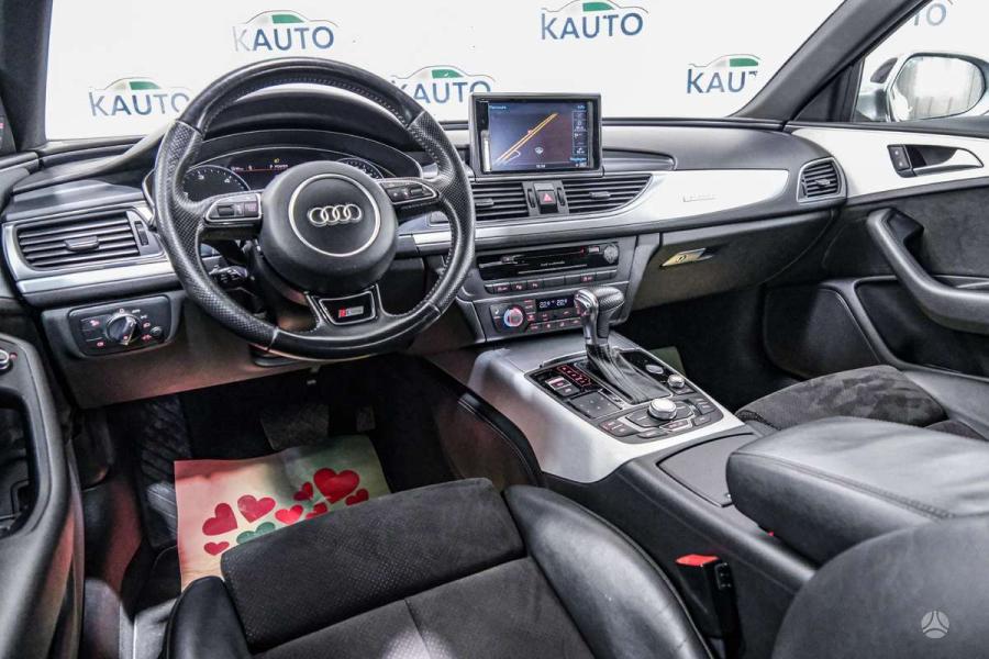 Grey Audi A6 2014 in Kaunas, with an engine capacity of 3.00 L and mileage of 0 thousand km for 13990 €, photo 7 on AUTOMOTO.COM.LV