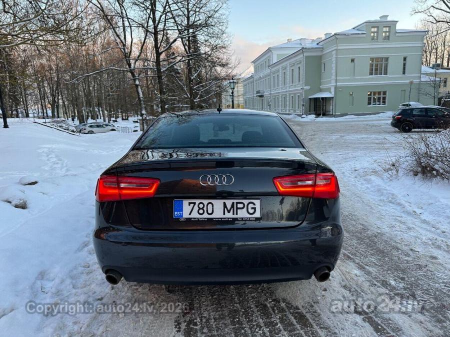 Grey Audi A6 2014 in Tartu, with an engine capacity of 3.00 L and mileage of 270 thousand km for 10990 €, photo 8 on AUTOMOTO.COM.LV