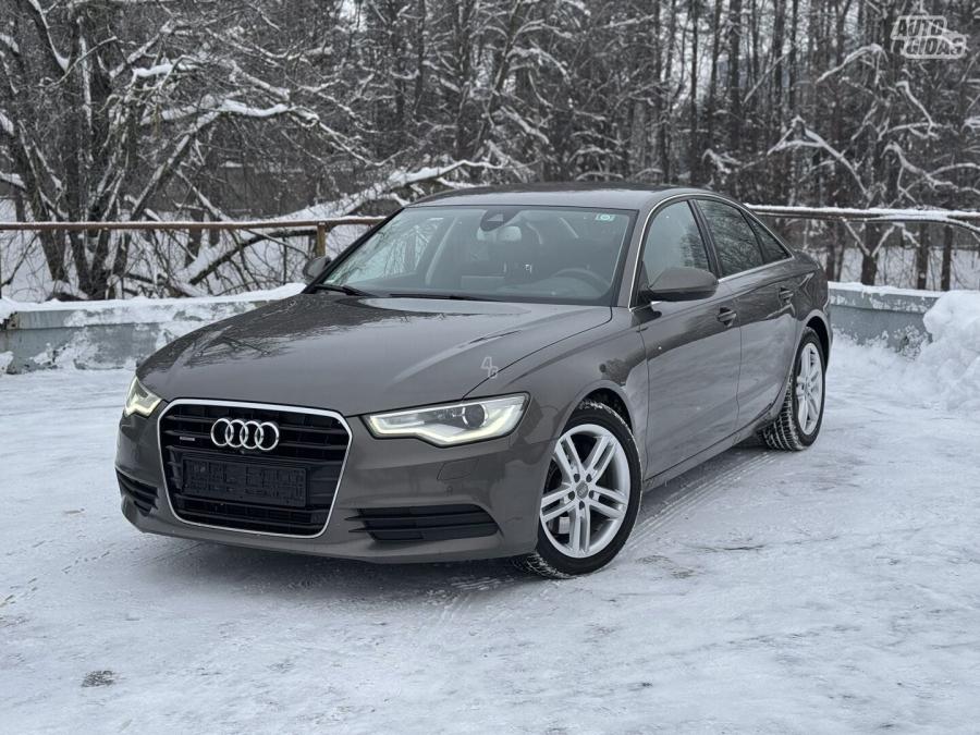 Pelēks Audi A6 2014 Viļņa, ar dzinēja tilpumu 3.00 L un nobraukumu 284 tūkst. km par 12200 €, foto 1 vietnē AUTOMOTO.COM.LV