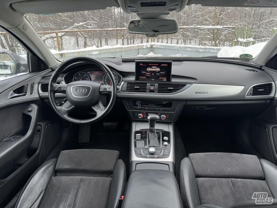 Pelēks Audi A6 2014 Viļņa, ar dzinēja tilpumu 3.00 L un nobraukumu 284 tūkst. km par 12200 €, foto 21 vietnē AUTOMOTO.COM.LV