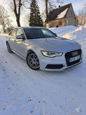 Grey Audi A6 2014 in Pasvalys, with an engine capacity of 2.00 L and mileage of 470 thousand km for 7500 €, photo  on AUTOMOTO.COM.LV