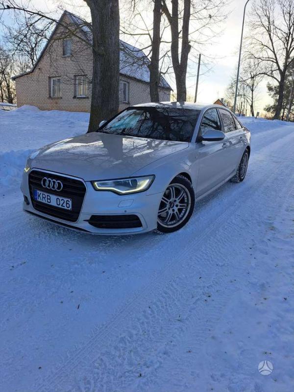 Grey Audi A6 2014 in Pasvalys, with an engine capacity of 2.00 L and mileage of 470 thousand km for 7500 €, photo 2 on AUTOMOTO.COM.LV