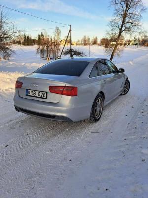 Grey Audi A6 2014 in Pasvalys, with an engine capacity of 2.00 L and mileage of 470 thousand km for 7500 €, photo 4 on AUTOMOTO.COM.LV
