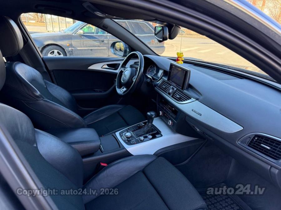Grey Audi A6 2014 in Tallinn, with an engine capacity of 3.00 L and mileage of 297 thousand km for 10900 €, photo 7 on AUTOMOTO.COM.LV