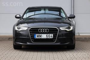Grey Audi A6 2014 in Riga, with an engine capacity of 2.00 L and mileage of 0 thousand km for 7995 €, photo 4 on AUTOMOTO.COM.LV