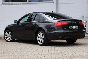 Grey Audi A6 2014 in Riga, with an engine capacity of 2.00 L and mileage of 0 thousand km for 7995 €, photo 5 on AUTOMOTO.COM.LV