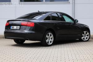 Grey Audi A6 2014 in Riga, with an engine capacity of 2.00 L and mileage of 0 thousand km for 7995 €, photo 7 on AUTOMOTO.COM.LV