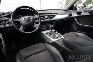 Grey Audi A6 2014 in Riga, with an engine capacity of 2.00 L and mileage of 0 thousand km for 7995 €, photo 9 on AUTOMOTO.COM.LV