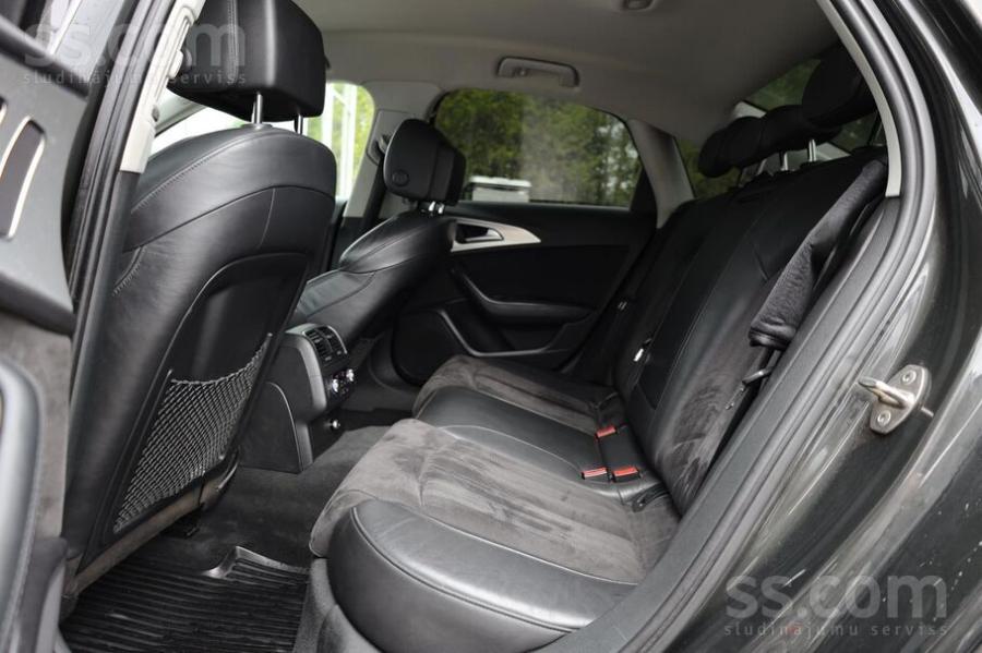 Grey Audi A6 2014 in Riga, with an engine capacity of 2.00 L and mileage of 0 thousand km for 7995 €, photo 15 on AUTOMOTO.COM.LV