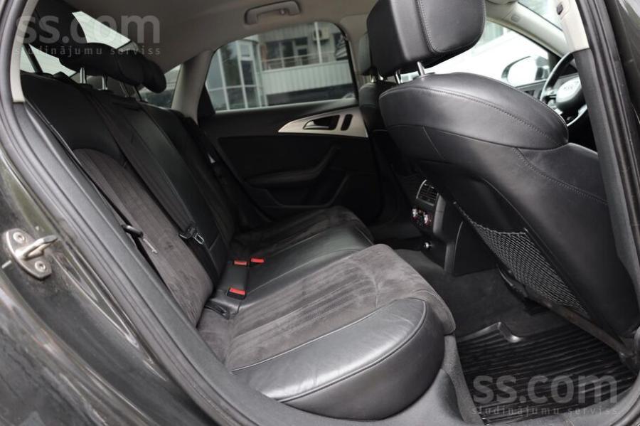 Grey Audi A6 2014 in Riga, with an engine capacity of 2.00 L and mileage of 0 thousand km for 7995 €, photo 16 on AUTOMOTO.COM.LV
