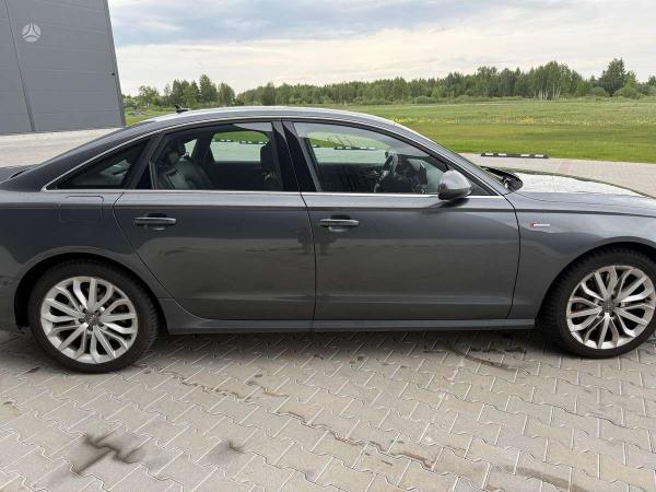 Pelēks Audi A6 2014 Šauļi, ar dzinēja tilpumu 3.00 L un nobraukumu 246 tūkst. km par 8600 €, foto 6 vietnē AUTOMOTO.COM.LV