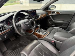 Grey Audi A6 2014 in Siauliai, with an engine capacity of 3.00 L and mileage of 246 thousand km for 8600 €, photo 12 on AUTOMOTO.COM.LV