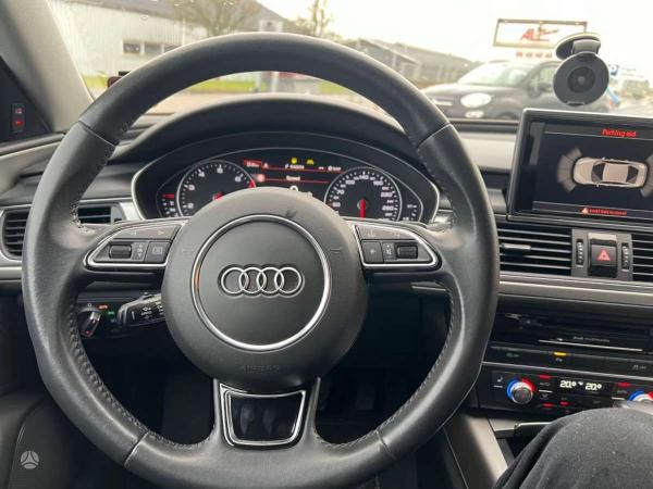 Grey Audi A6 2014 in Kaunas, with an engine capacity of 2.77 L and mileage of 102 thousand km for 12850 €, photo 6 on AUTOMOTO.COM.LV