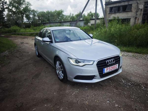 Grey Audi A6 2014 in Ignalina, with an engine capacity of 2.97 L and mileage of 253 thousand km for 8850 €, photo 3 on AUTOMOTO.COM.LV