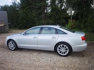 Grey Audi A6 2014 in Ignalina, with an engine capacity of 2.97 L and mileage of 253 thousand km for 8850 €, photo 8 on AUTOMOTO.COM.LV