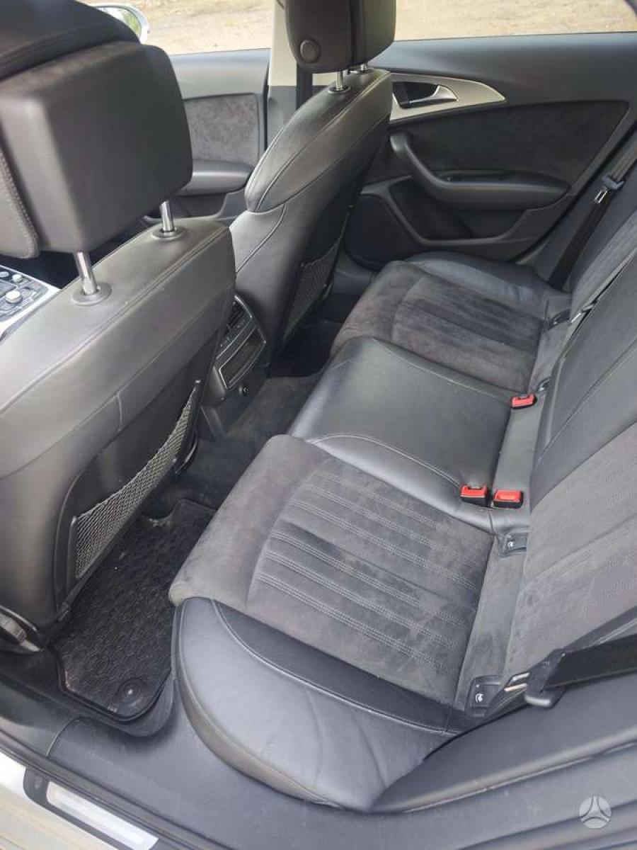 Grey Audi A6 2014 in Ignalina, with an engine capacity of 2.97 L and mileage of 253 thousand km for 8850 €, photo 10 on AUTOMOTO.COM.LV