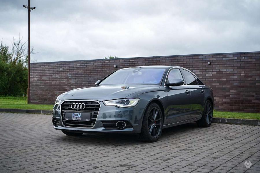 Pelēks Audi A6 2014 Kauņa, ar dzinēja tilpumu 2.97 L un nobraukumu 247 tūkst. km par 12250 €, foto 3 vietnē AUTOMOTO.COM.LV