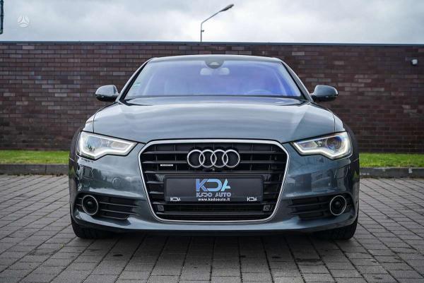 Grey Audi A6 2014 in Kaunas, with an engine capacity of 2.97 L and mileage of 247 thousand km for 12250 €, photo 4 on AUTOMOTO.COM.LV