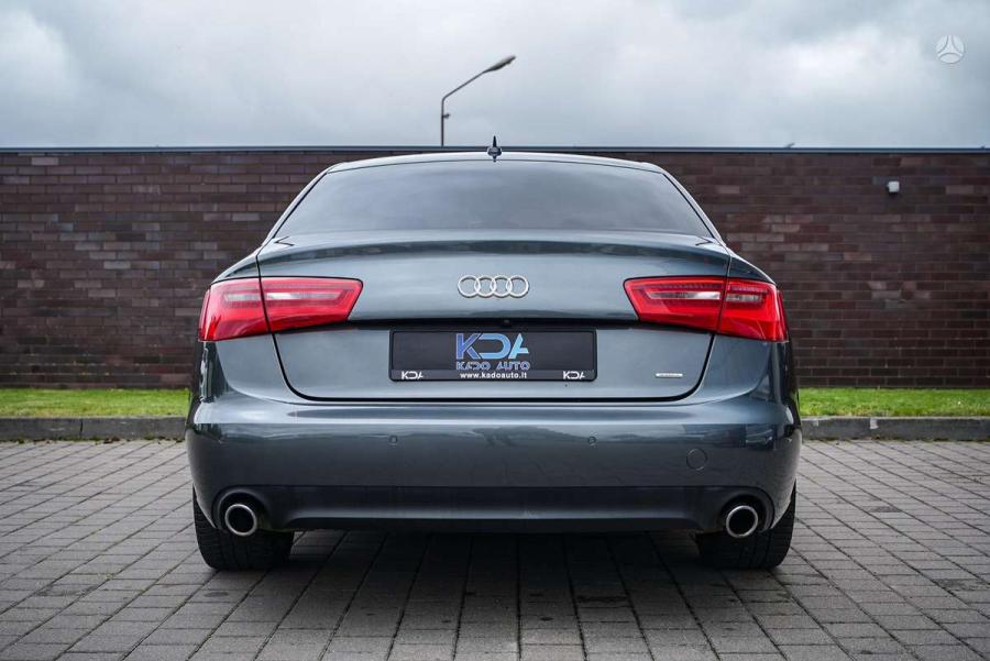 Pelēks Audi A6 2014 Kauņa, ar dzinēja tilpumu 2.97 L un nobraukumu 247 tūkst. km par 12250 €, foto 13 vietnē AUTOMOTO.COM.LV