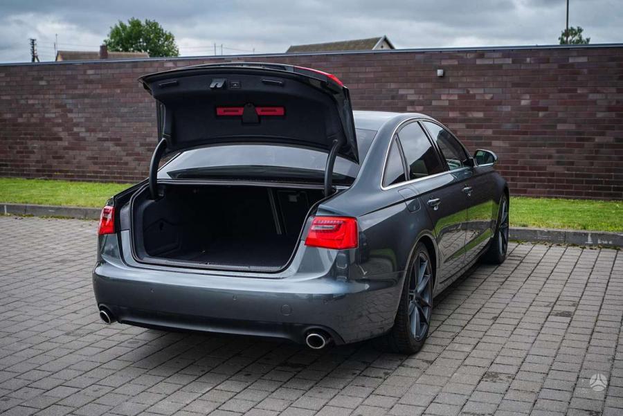 Pelēks Audi A6 2014 Kauņa, ar dzinēja tilpumu 2.97 L un nobraukumu 247 tūkst. km par 12250 €, foto 15 vietnē AUTOMOTO.COM.LV
