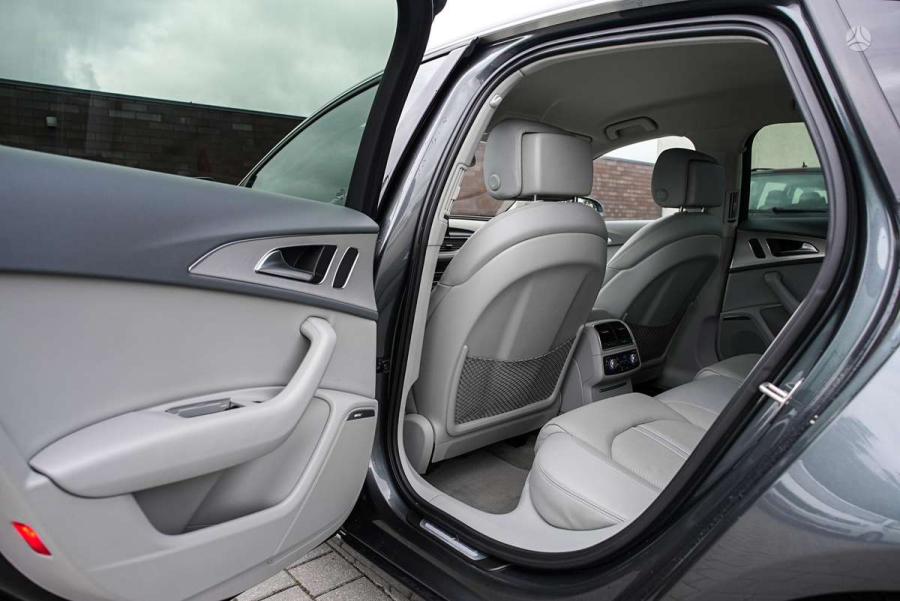 Pelēks Audi A6 2014 Kauņa, ar dzinēja tilpumu 2.97 L un nobraukumu 247 tūkst. km par 12250 €, foto 34 vietnē AUTOMOTO.COM.LV