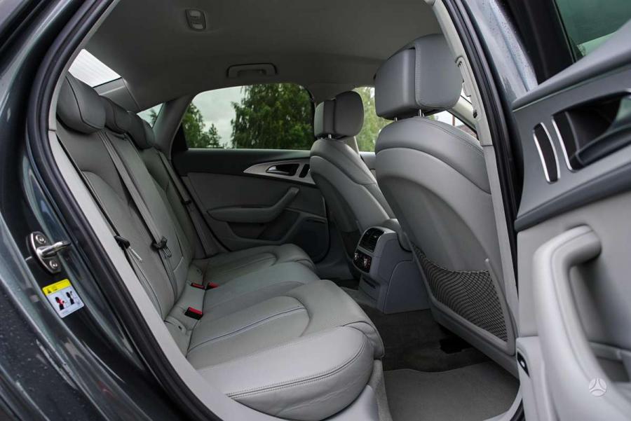 Pelēks Audi A6 2014 Kauņa, ar dzinēja tilpumu 2.97 L un nobraukumu 247 tūkst. km par 12250 €, foto 38 vietnē AUTOMOTO.COM.LV