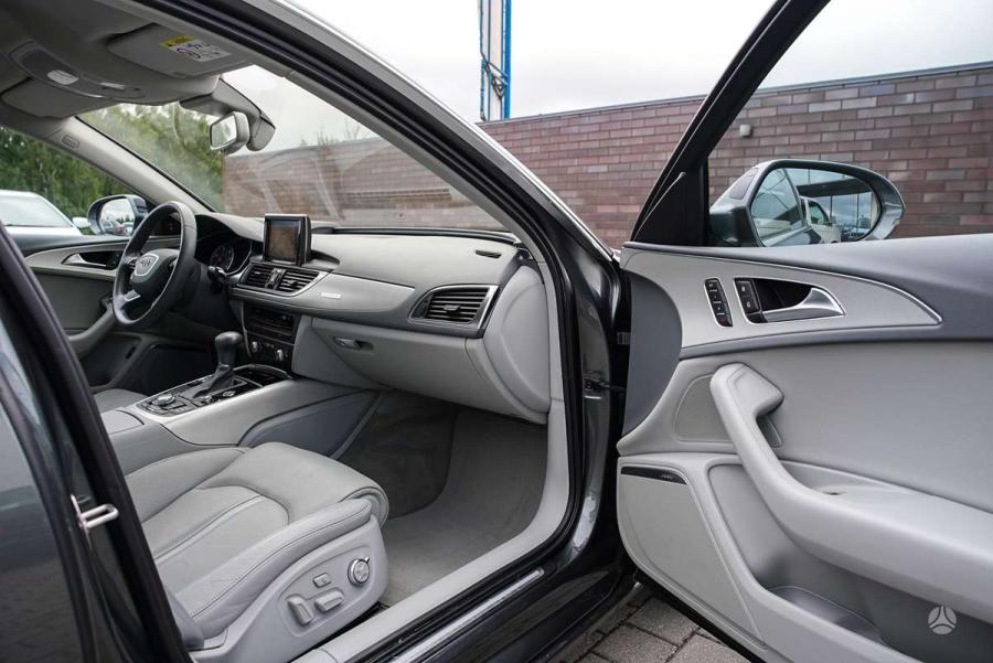 Pelēks Audi A6 2014 Kauņa, ar dzinēja tilpumu 2.97 L un nobraukumu 247 tūkst. km par 12250 €, foto 39 vietnē AUTOMOTO.COM.LV