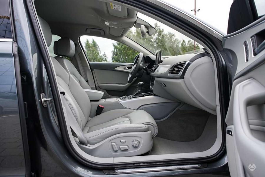 Pelēks Audi A6 2014 Kauņa, ar dzinēja tilpumu 2.97 L un nobraukumu 247 tūkst. km par 12250 €, foto 40 vietnē AUTOMOTO.COM.LV
