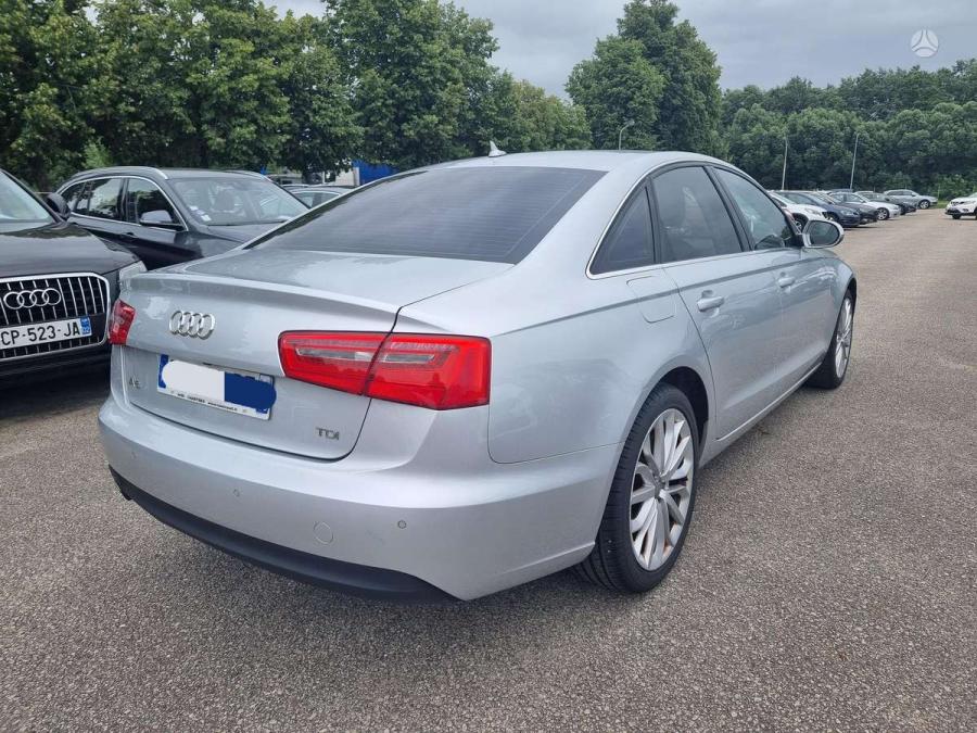 Pelēks Audi A6 2014 Tauragė, ar dzinēja tilpumu 1.97 L un nobraukumu 268 tūkst. km par 8500 €, foto 4 vietnē AUTOMOTO.COM.LV