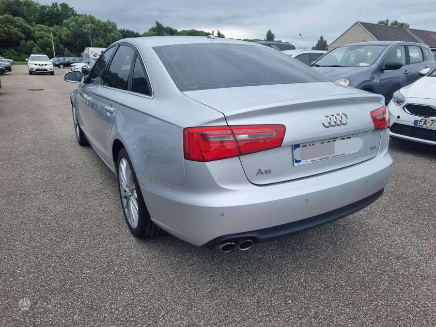 Pelēks Audi A6 2014 Tauragė, ar dzinēja tilpumu 1.97 L un nobraukumu 268 tūkst. km par 8500 €, foto 5 vietnē AUTOMOTO.COM.LV
