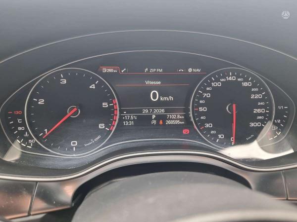 Серый Ауди А6 2014 в Таураге, объемом двигателя 1.97 л и пробегом 268 тыс. км за 8500 €, фото 8 на AUTOMOTO.COM.LV