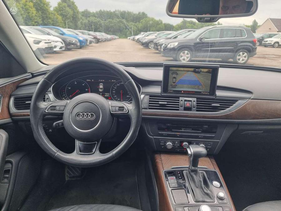 Pelēks Audi A6 2014 Tauragė, ar dzinēja tilpumu 1.97 L un nobraukumu 268 tūkst. km par 8500 €, foto 13 vietnē AUTOMOTO.COM.LV