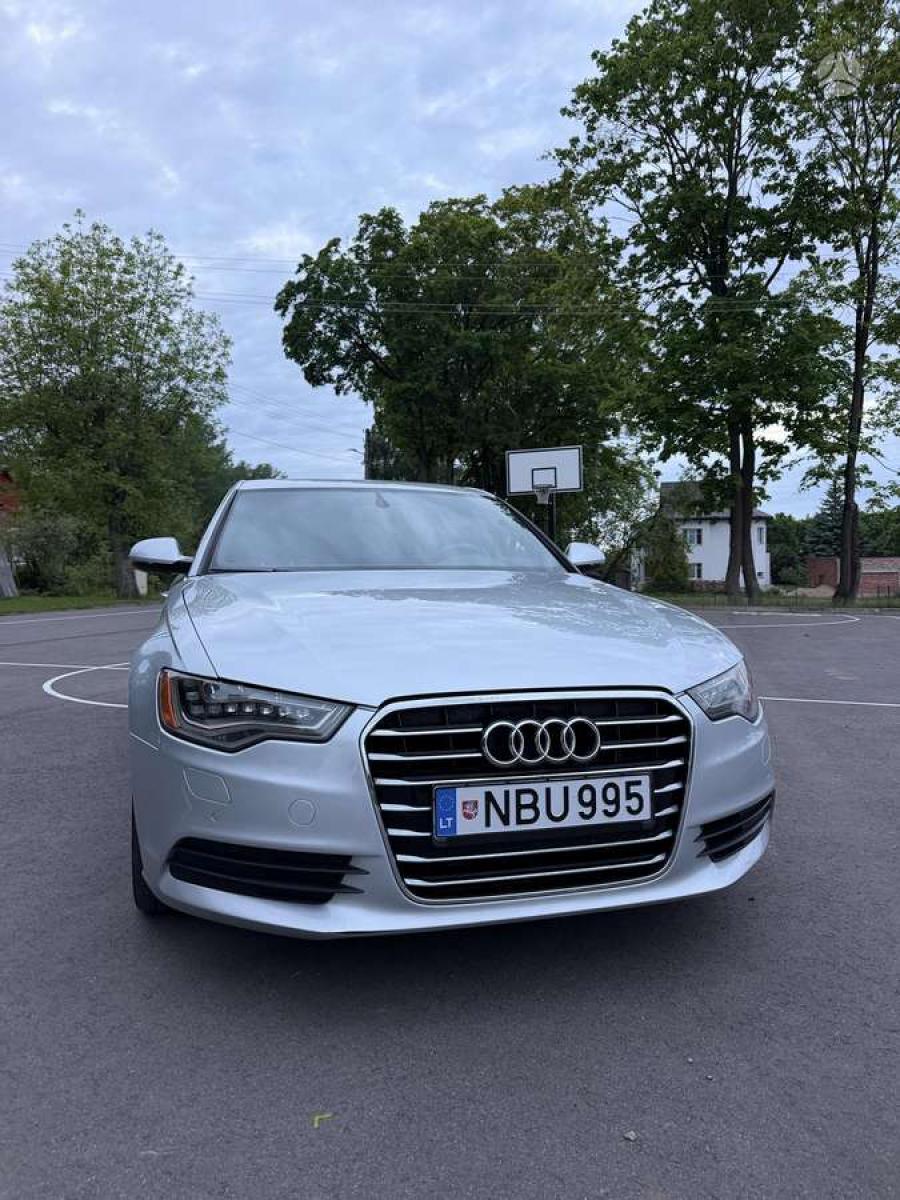Pelēks Audi A6 2014 Kauņa, ar dzinēja tilpumu 3.00 L un nobraukumu 234 tūkst. km par 9200 €, foto 3 vietnē AUTOMOTO.COM.LV