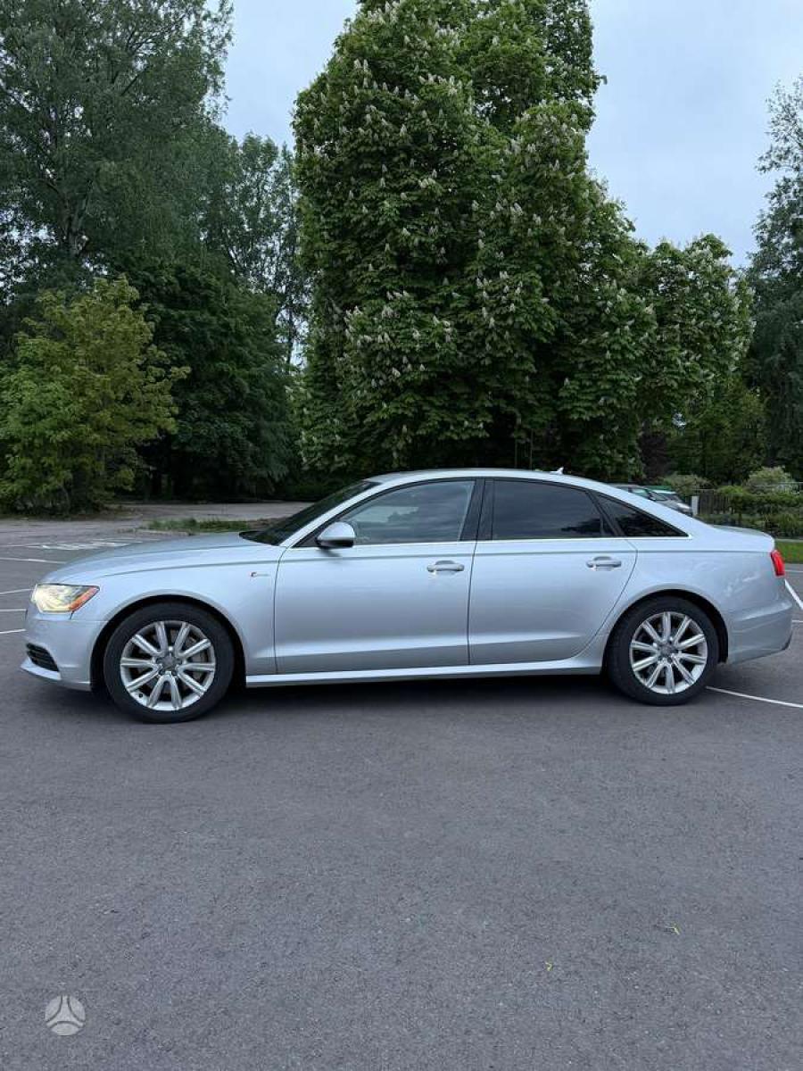 Pelēks Audi A6 2014 Kauņa, ar dzinēja tilpumu 3.00 L un nobraukumu 234 tūkst. km par 9200 €, foto 4 vietnē AUTOMOTO.COM.LV