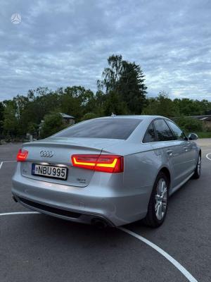 Pelēks Audi A6 2014 Kauņa, ar dzinēja tilpumu 3.00 L un nobraukumu 234 tūkst. km par 9200 €, foto 7 vietnē AUTOMOTO.COM.LV