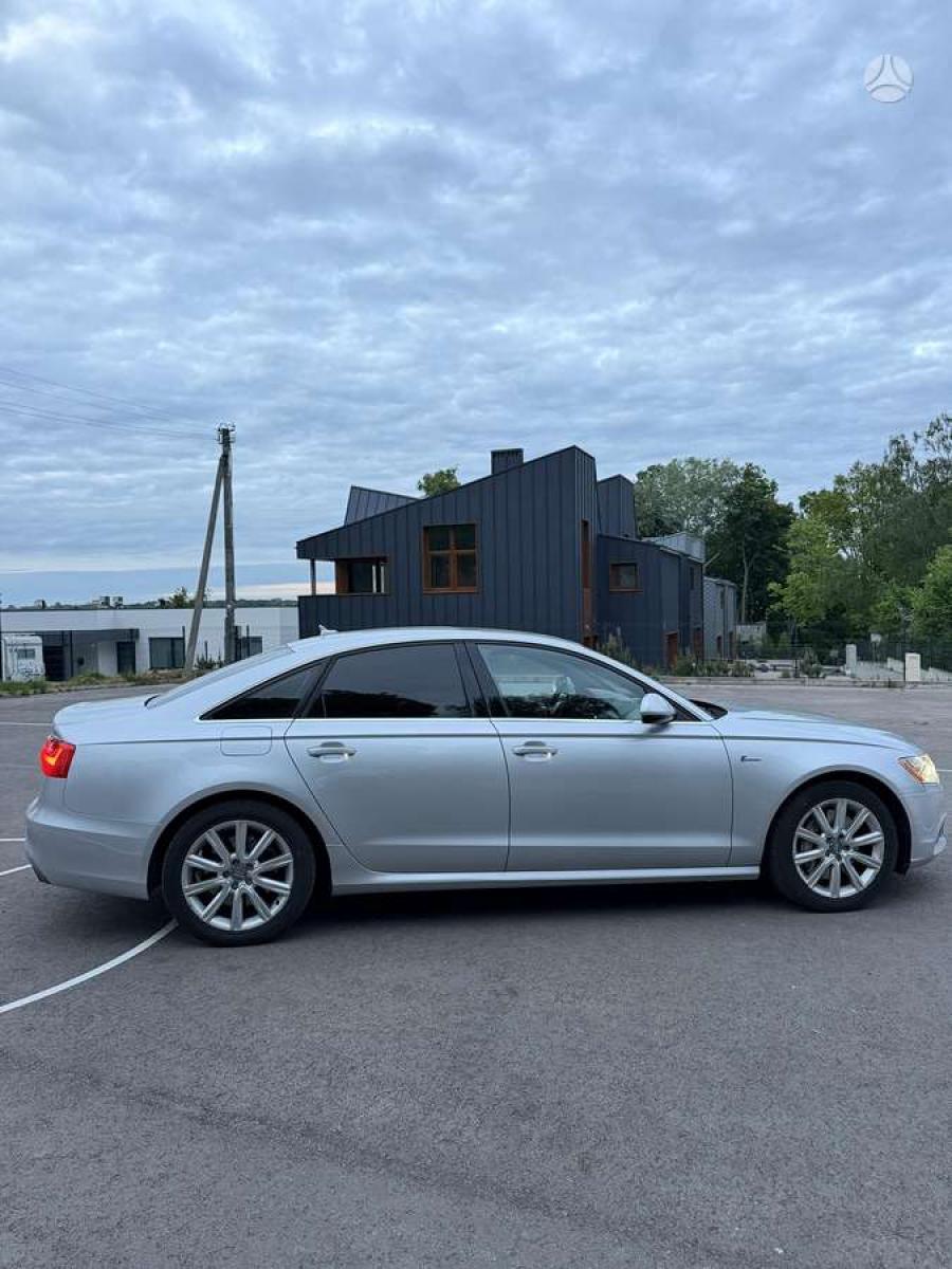 Pelēks Audi A6 2014 Kauņa, ar dzinēja tilpumu 3.00 L un nobraukumu 234 tūkst. km par 9200 €, foto 8 vietnē AUTOMOTO.COM.LV